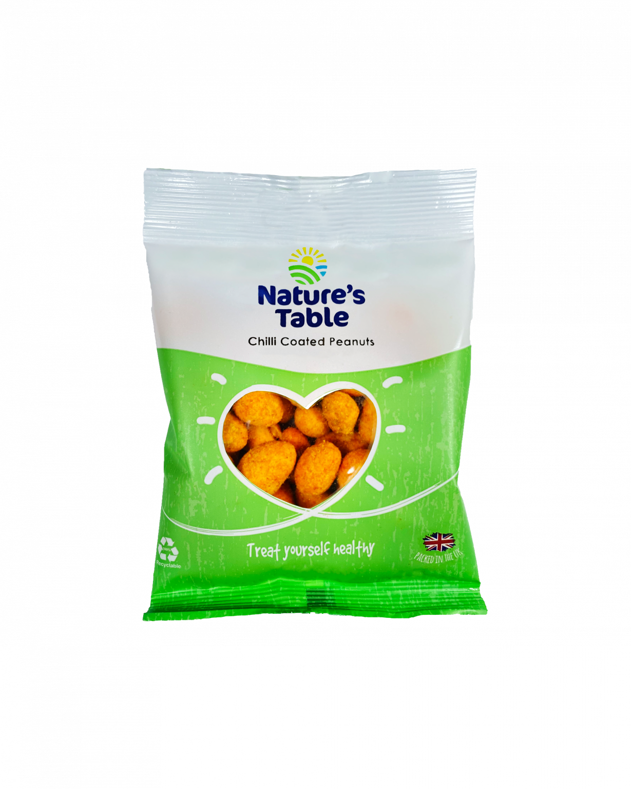 Chilli Coated Peanuts – Box of 12 – Nature’s Table Snacks
