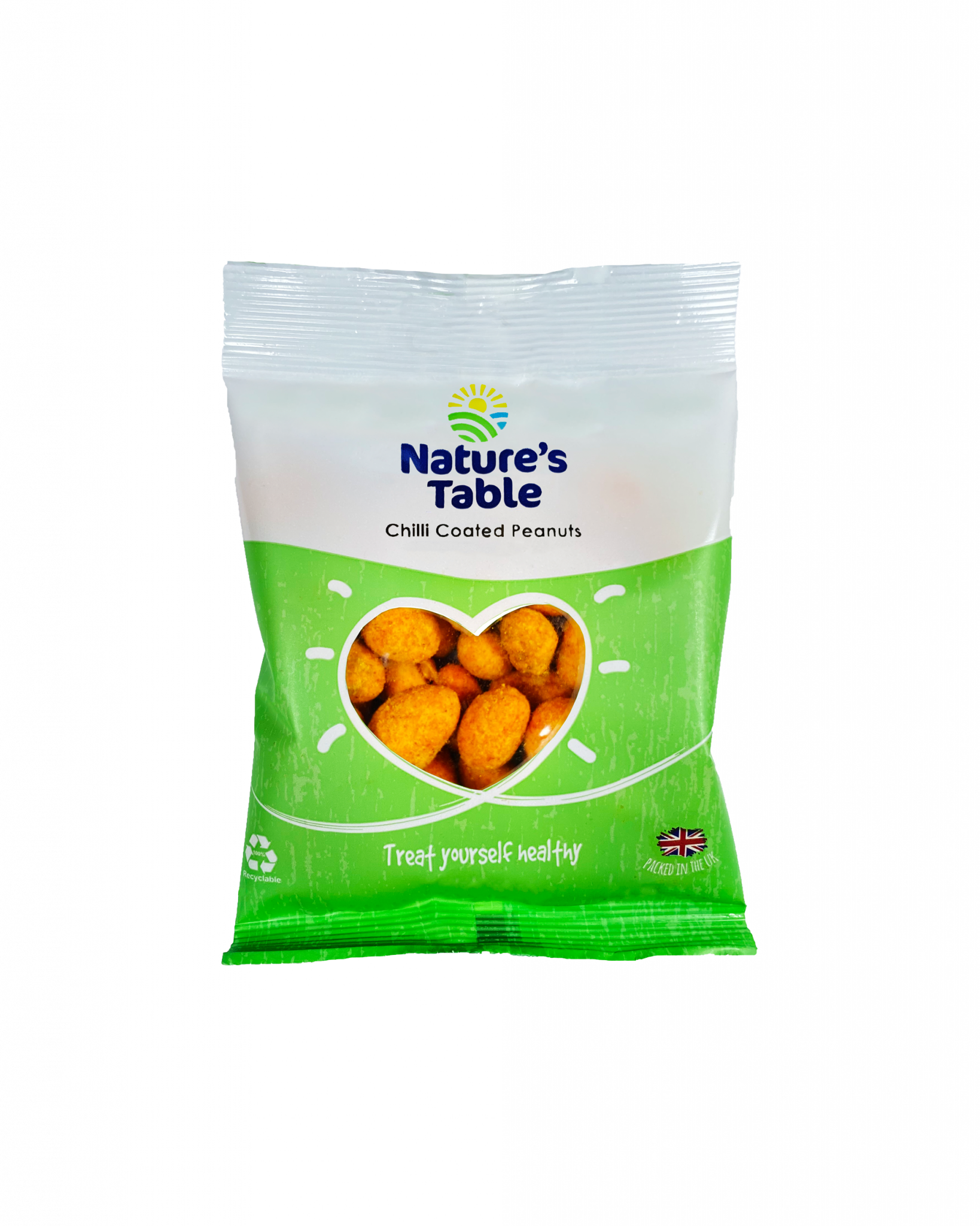 Chilli Coated Peanuts – Box of 12 – Nature’s Table Snacks