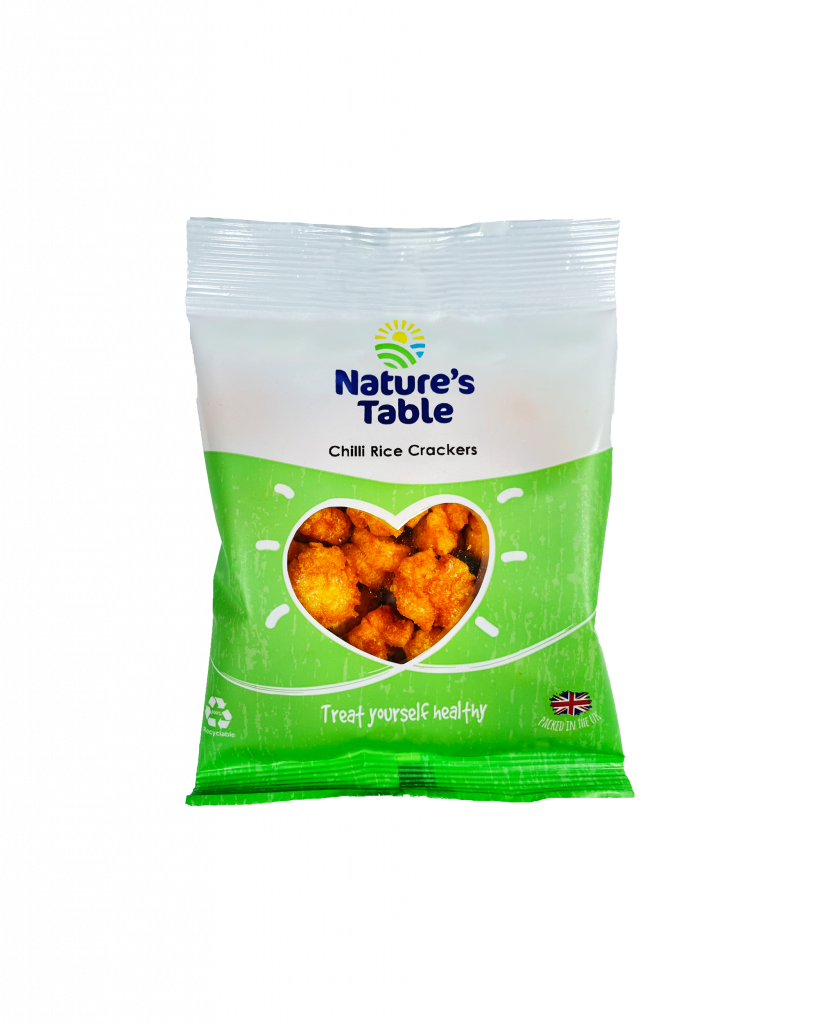 Chilli Crackers – Box of 12 – Nature’s Table Snacks